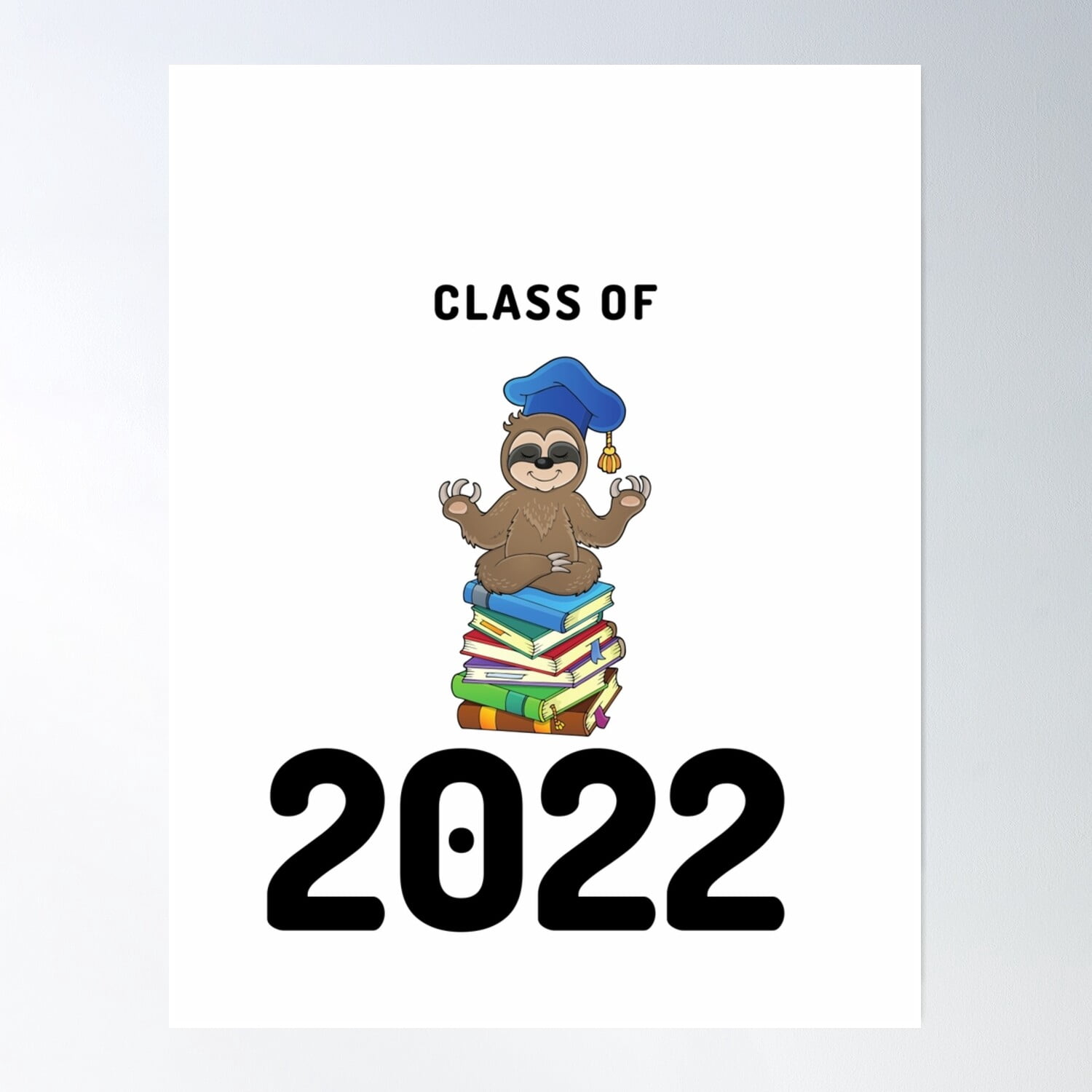 Dopaprint UNFRAMED PAPER POSTER Class Of 2022 Poster Wall Art, Modern ...