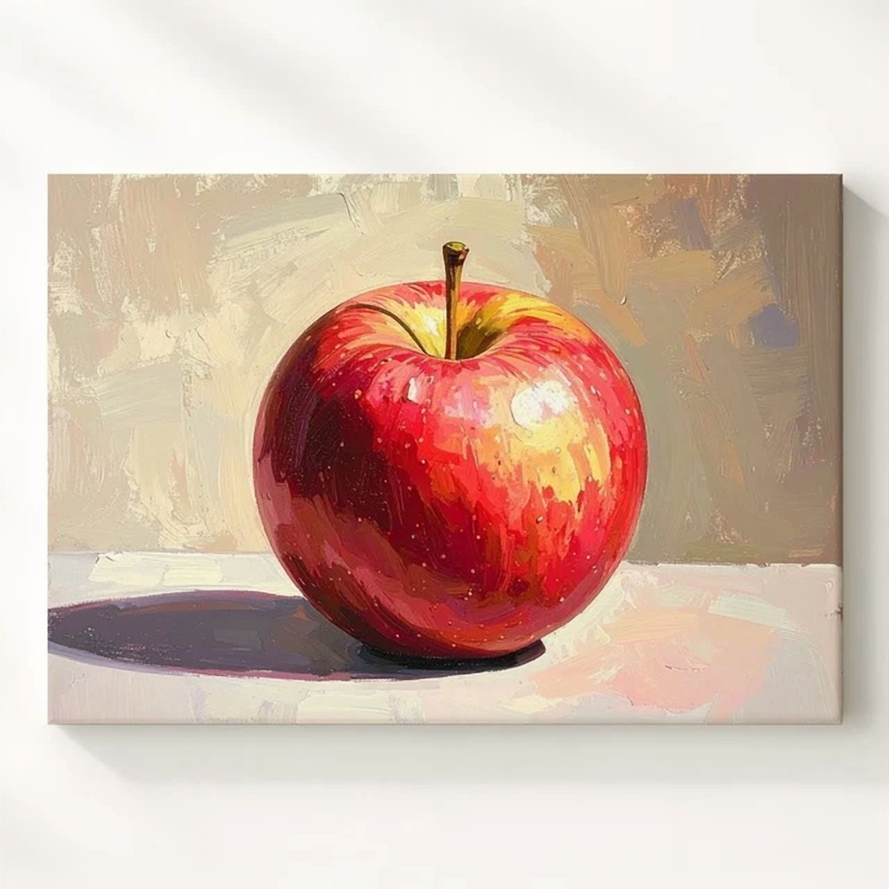 Dopaprint UNFRAMED PAPER POSTER Classic Red Apple Posterrealistic Still ...
