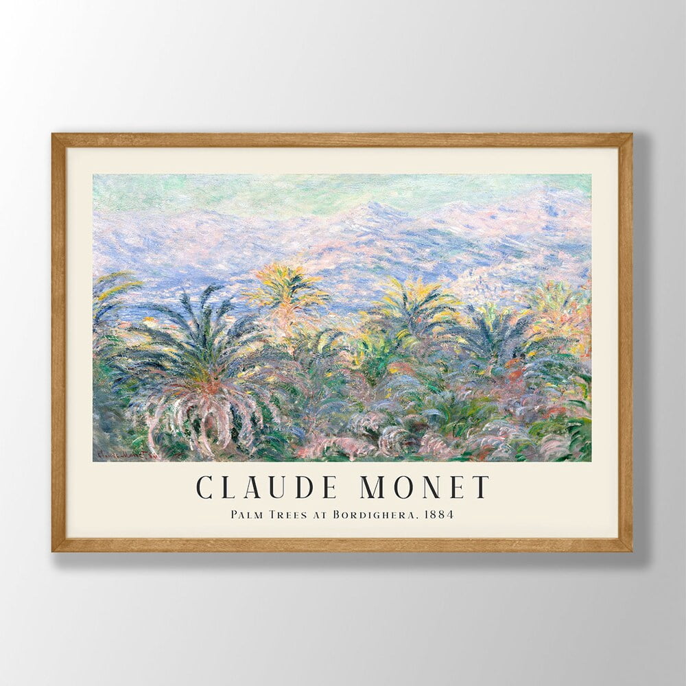 Dopaprint UNFRAMED PAPER POSTER Claude Monet Art Print, Monet Paintings ...