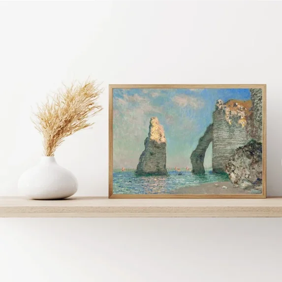 Dopaprint UNFRAMED PAPER POSTER Claude Monet, Etretat Cliffs Poster Art ...