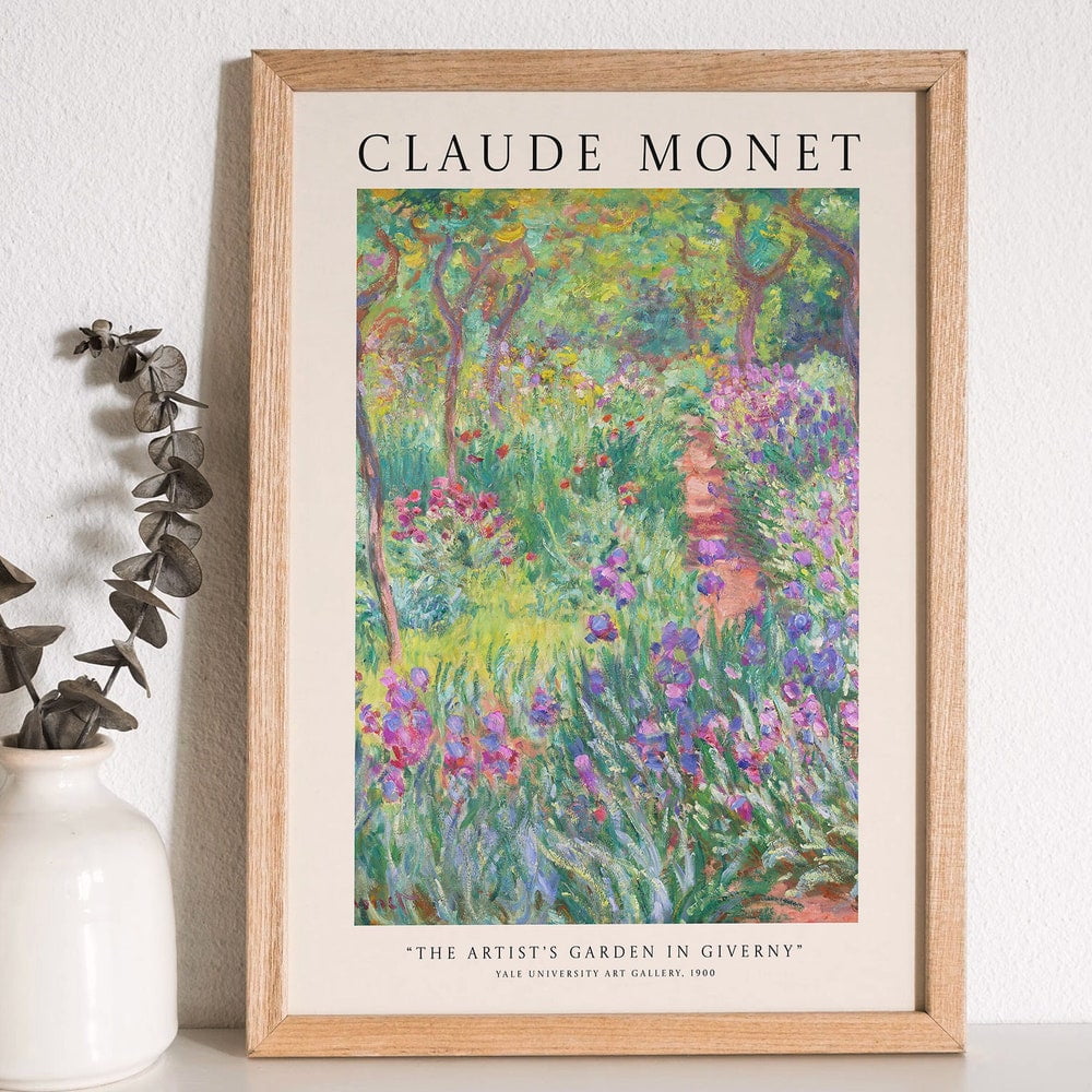 Dopaprint UNFRAMED PAPER POSTER Claude Monet Wall Art Print, The Artist ...