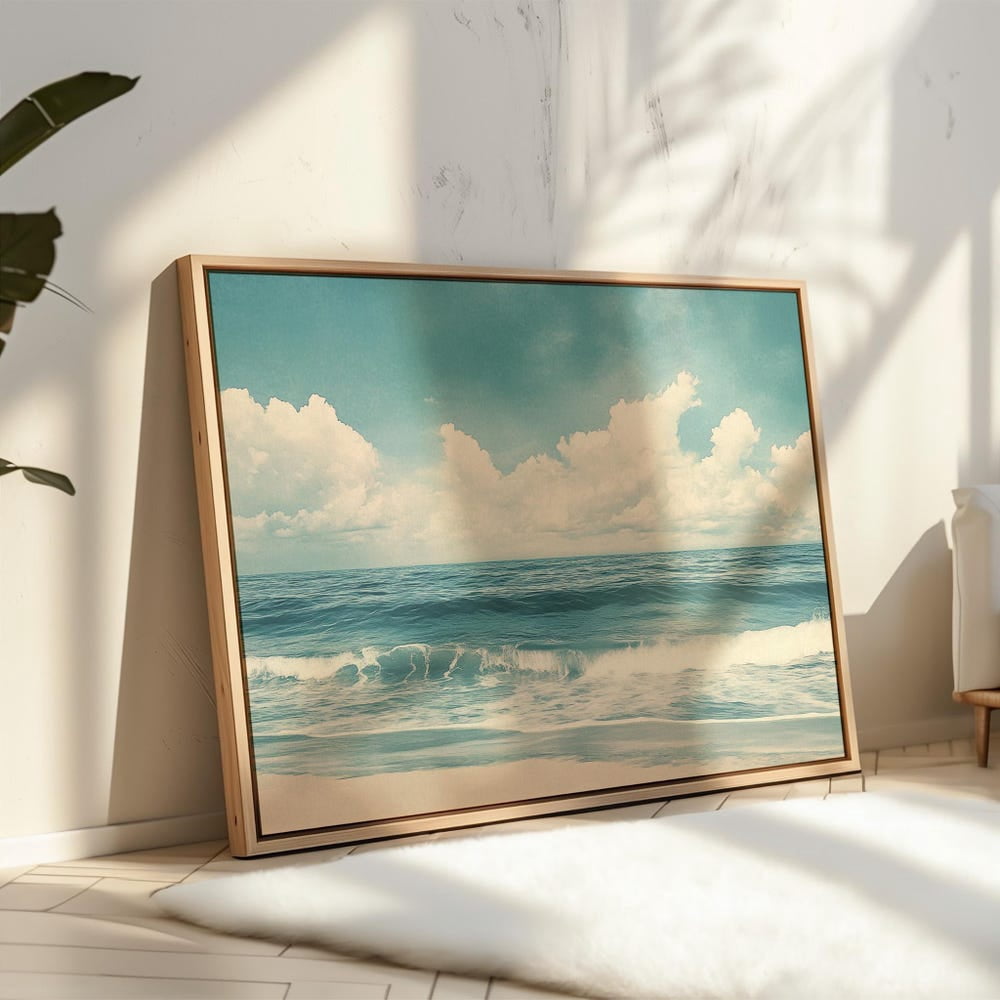 Dopaprint UNFRAMED PAPER POSTER Coastal Ocean Art Print, Tranquil ...