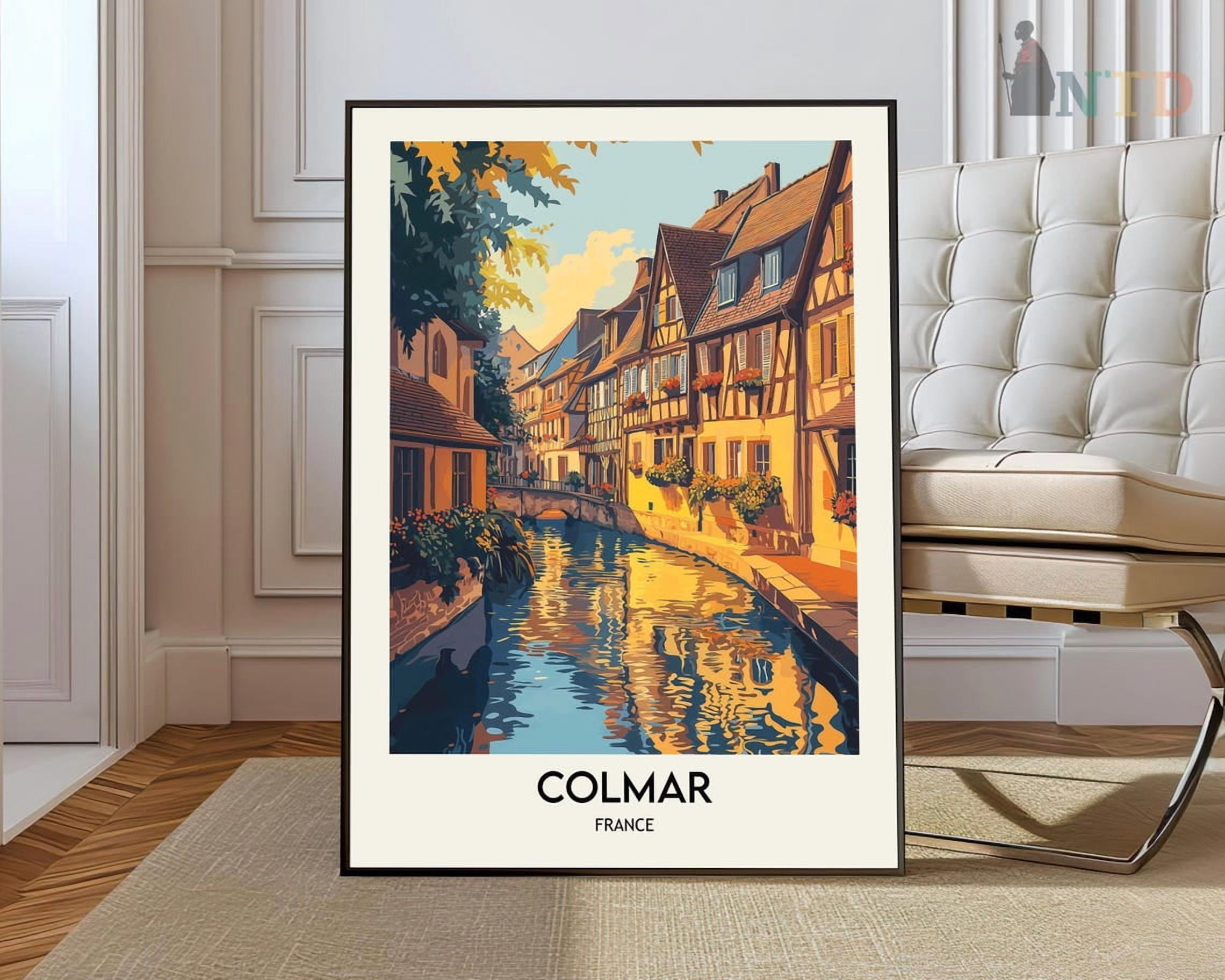 Dopaprint UNFRAMED PAPER POSTER Colmar Print, Colmarcolmar Poster ...