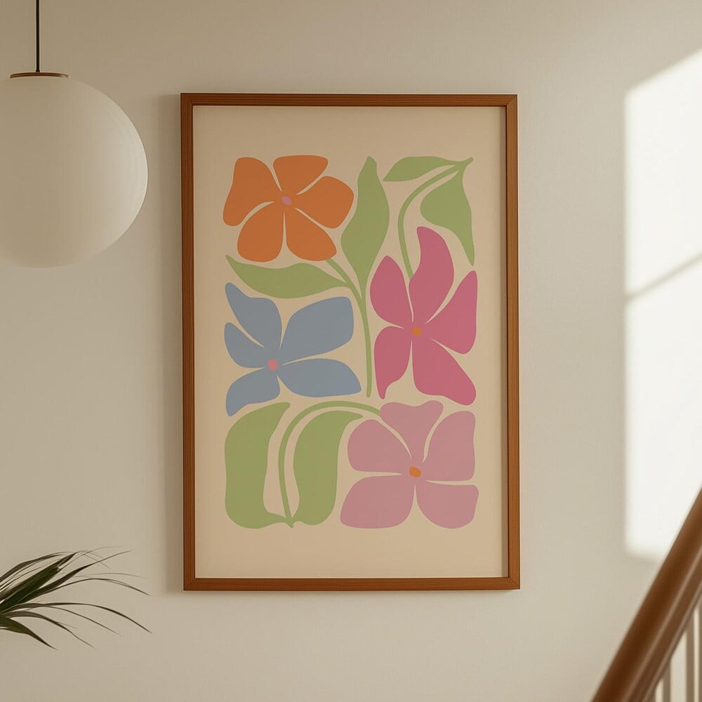 Dopaprint UNFRAMED PAPER POSTER Colorful Printable Art Dopamine Decor ...