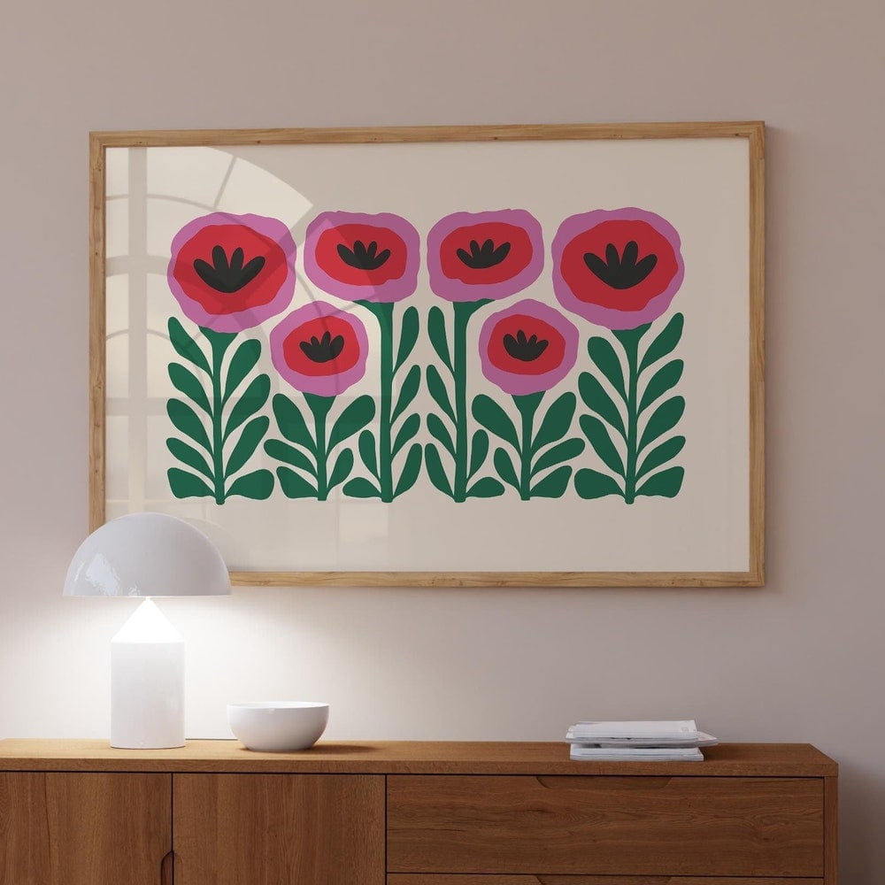 Dopaprint UNFRAMED PAPER POSTER Colorful Wall Art Prints Living Room ...