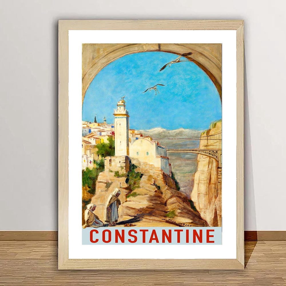 Dopaprint UNFRAMED PAPER POSTER Constantine Vintage Travel Poster, Gift ...