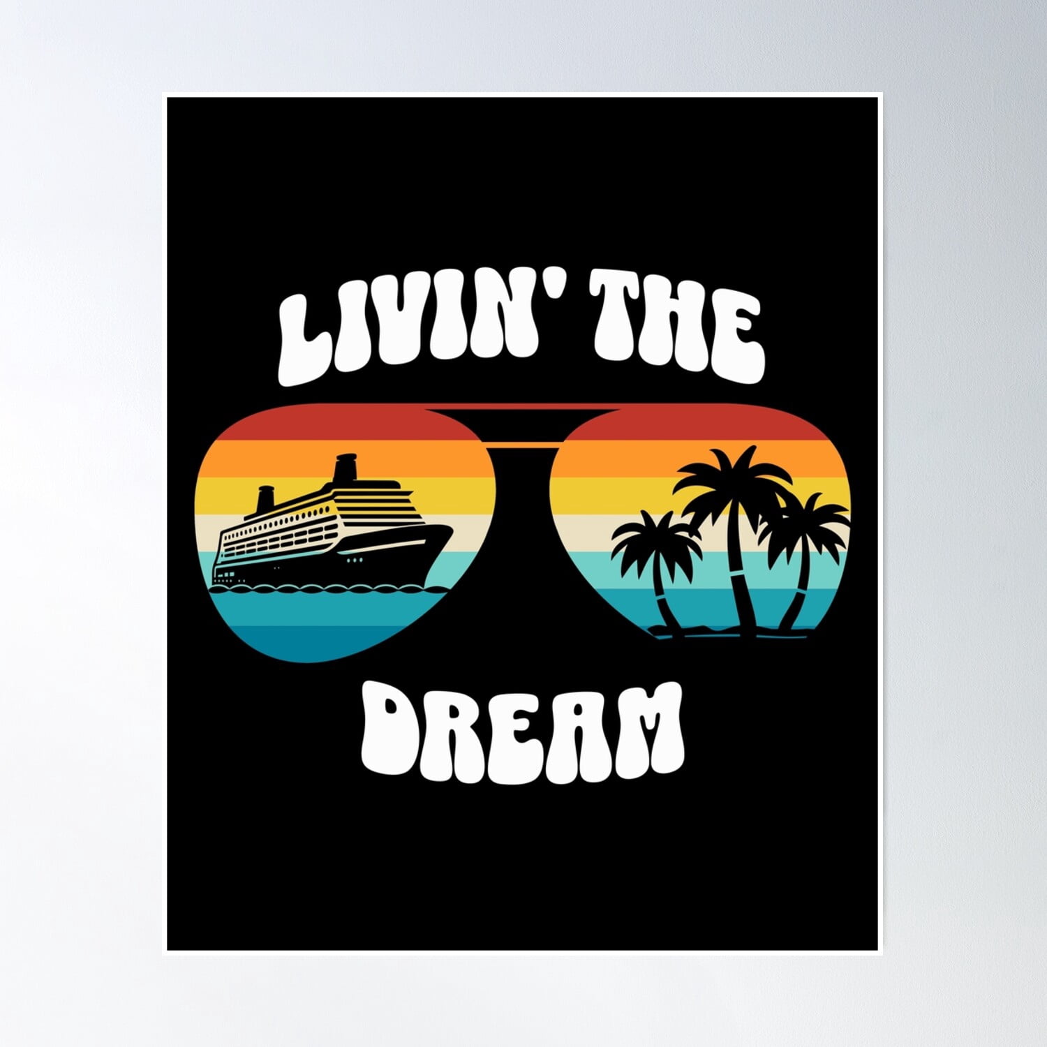 Dopaprint UNFRAMED PAPER POSTER Cruise Vacation, Cruising Family ...