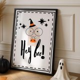 Dopaprint UNFRAMED PAPER POSTER Cute Halloween Ghost Wall Poster - Fall ...