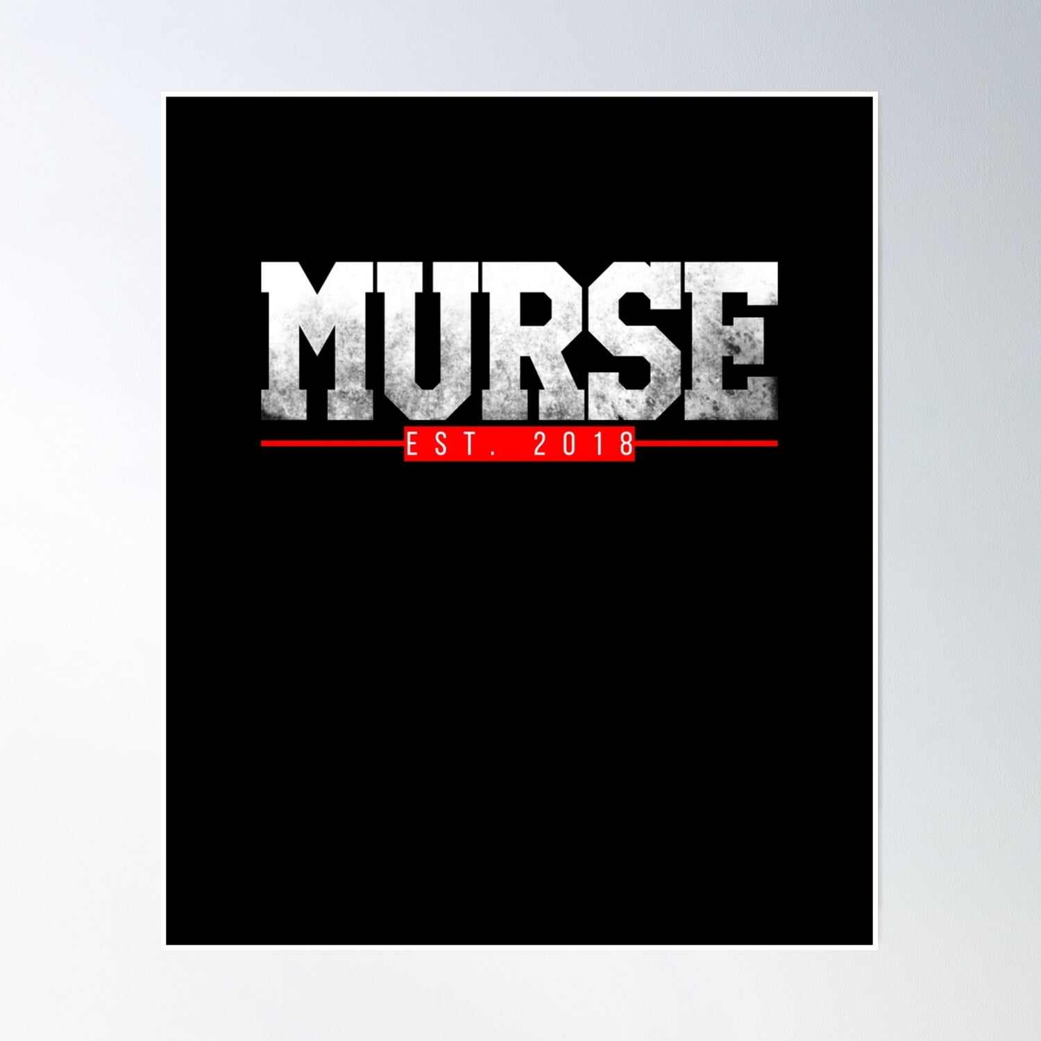 Dopaprint UNFRAMED PAPER POSTER Cute Murse Graduation Male Nursing ...