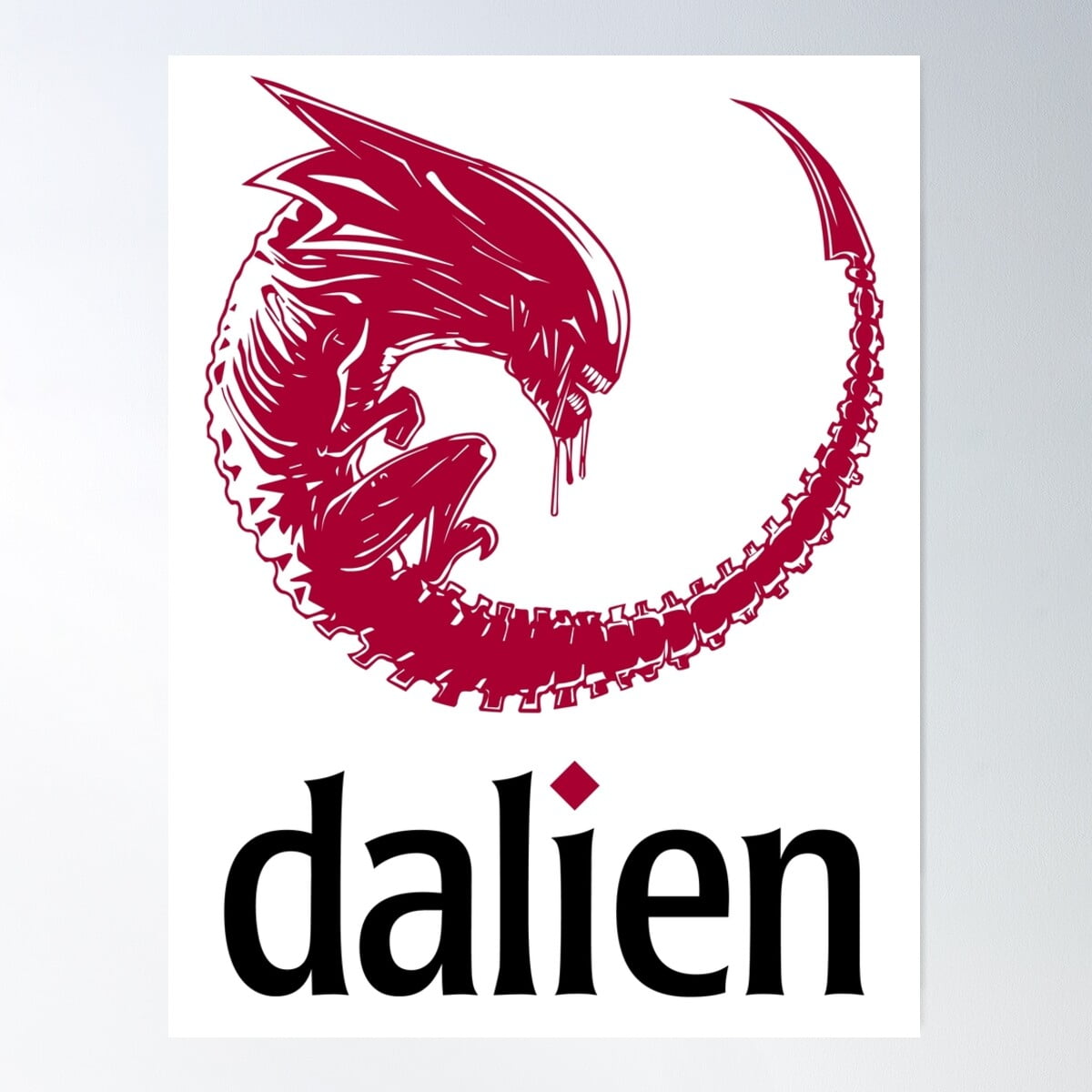 Dopaprint UNFRAMED PAPER POSTER Dalien Distro Poster Wall Art, Modern ...