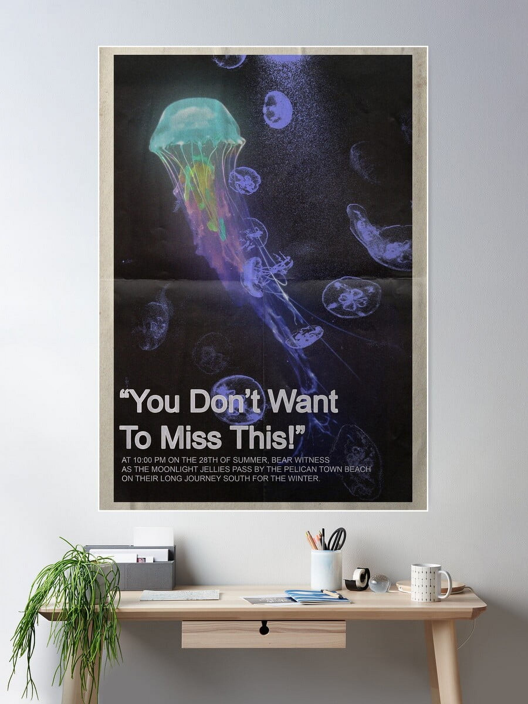 Dopaprint UNFRAMED PAPER POSTER Dance Of The Moonlight Jellies Ad ...