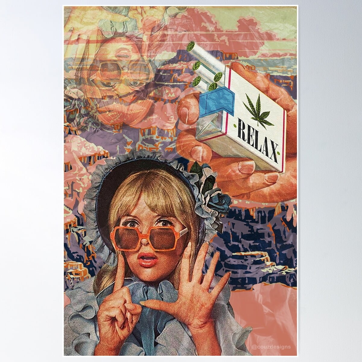 Dopaprint UNFRAMED PAPER POSTER Dazed Poster Wall Art, Modern Wall ...