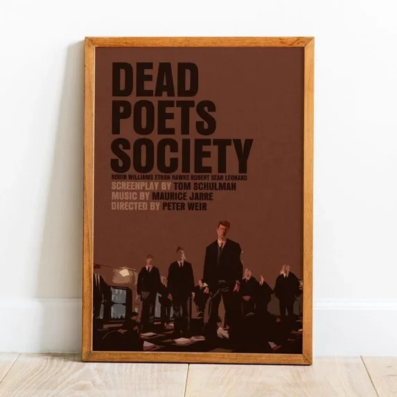 Dopaprint UNFRAMED PAPER POSTER Dead Poets Society Poster, Retro Print ...