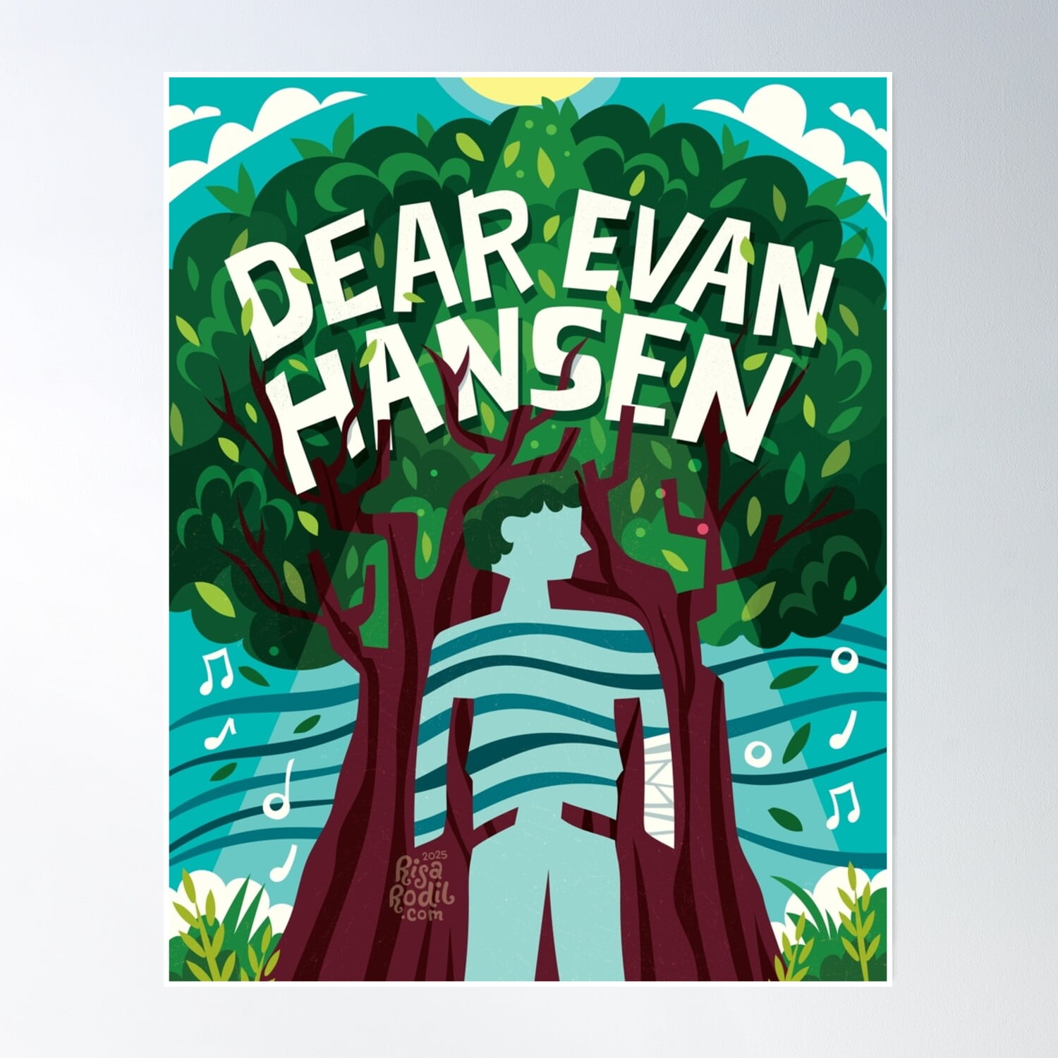 Dopaprint UNFRAMED PAPER POSTER Deh Poster Wall Art, Modern Wall Decor ...