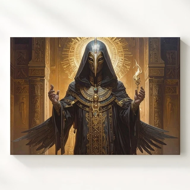 Dopaprint UNFRAMED PAPER POSTER Divine Ritual Postermysterious Hooded ...