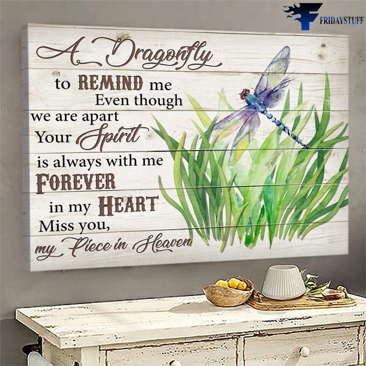 Dopaprint UNFRAMED PAPER POSTER Dragonfly Poster A Dragonfly To Remind ...