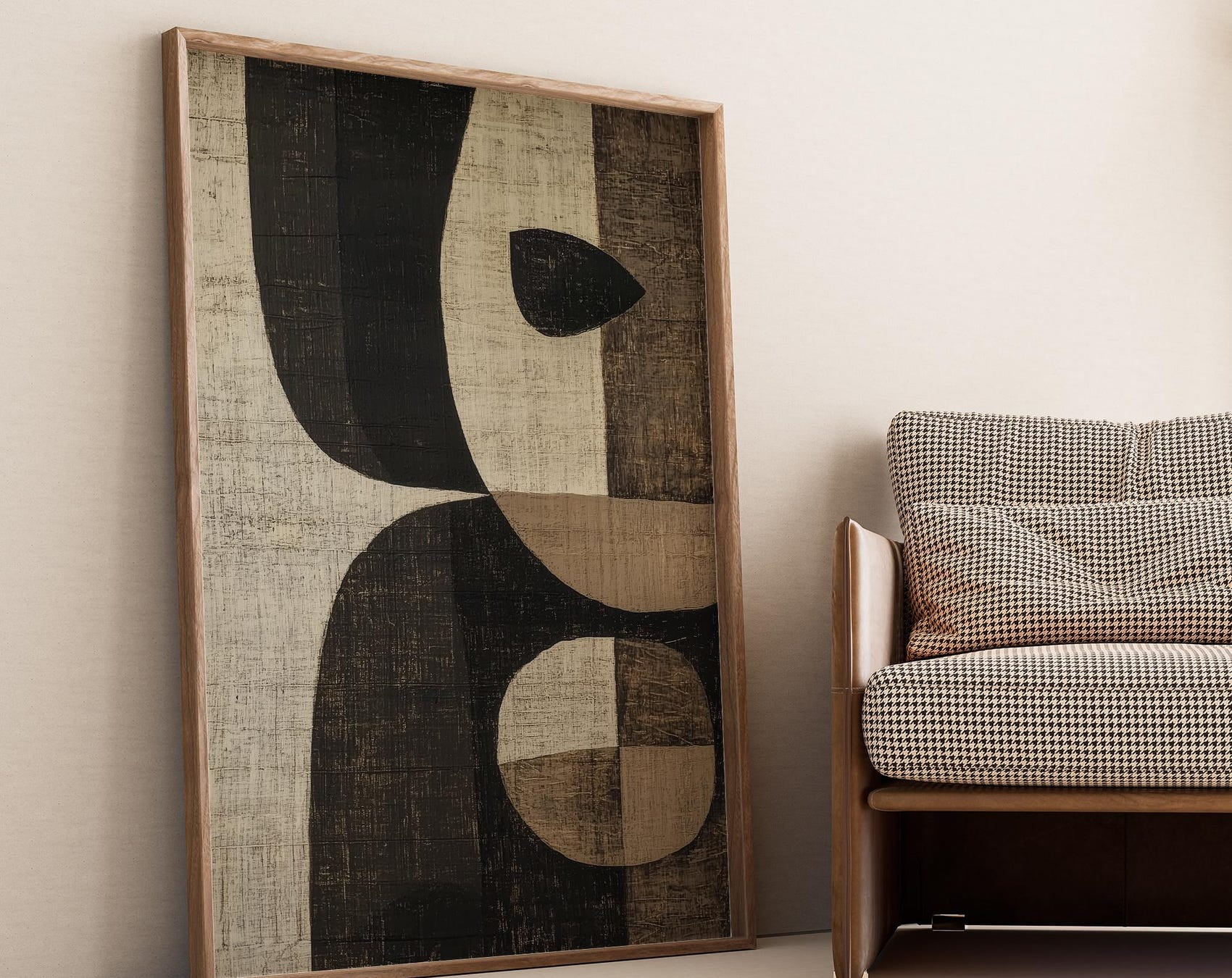 Dopaprint UNFRAMED PAPER POSTER Earth Elements, Wabi Sabi Abstract ...