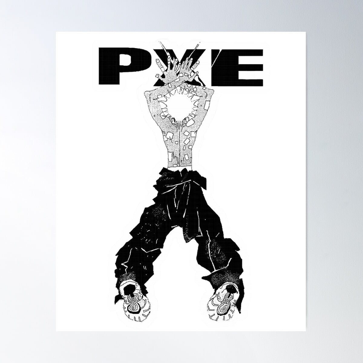 Dopaprint UNFRAMED PAPER POSTER Ecco2K Pxe Logo Poster Wall Art, Modern ...