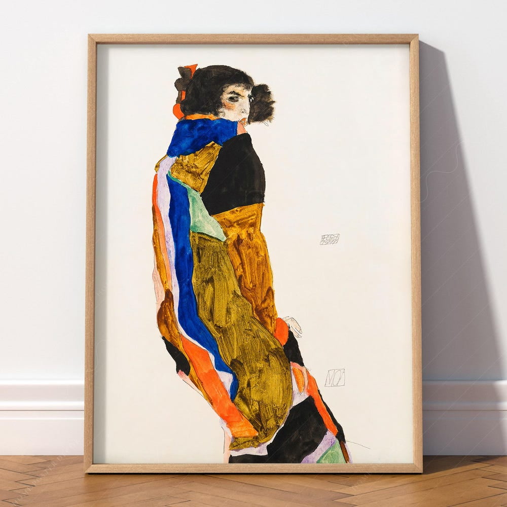 Dopaprint UNFRAMED PAPER POSTER Egon Schiele Poster, Moa Print, Women ...