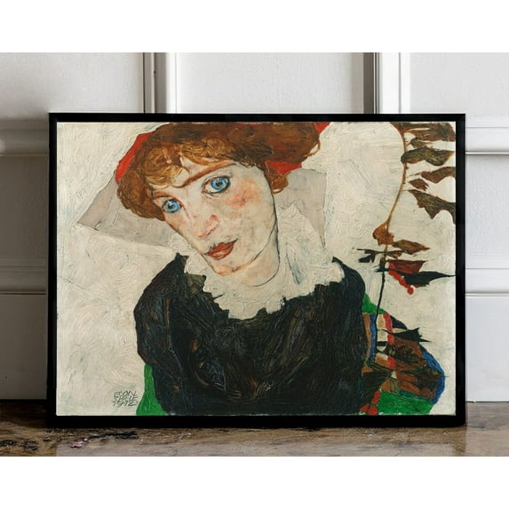 Dopaprint UNFRAMED PAPER POSTER Egon Schiele Print - Portrait Of Wally ...