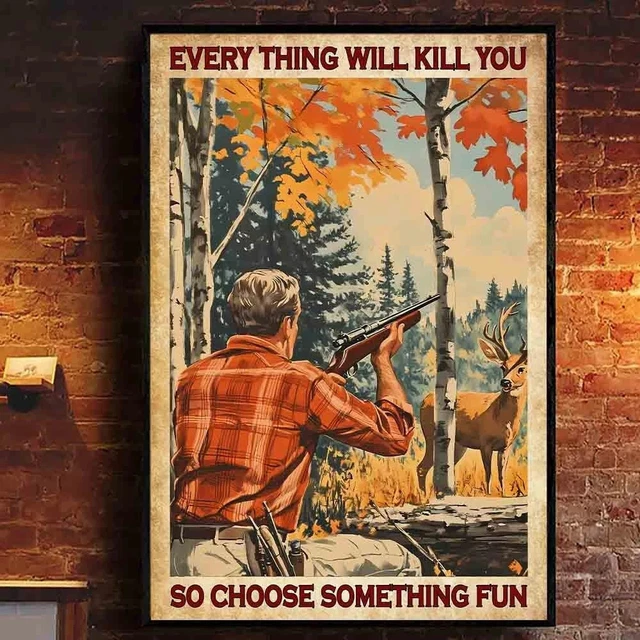 Dopaprint UNFRAMED PAPER POSTER Everything Will Kill You So Choose ...
