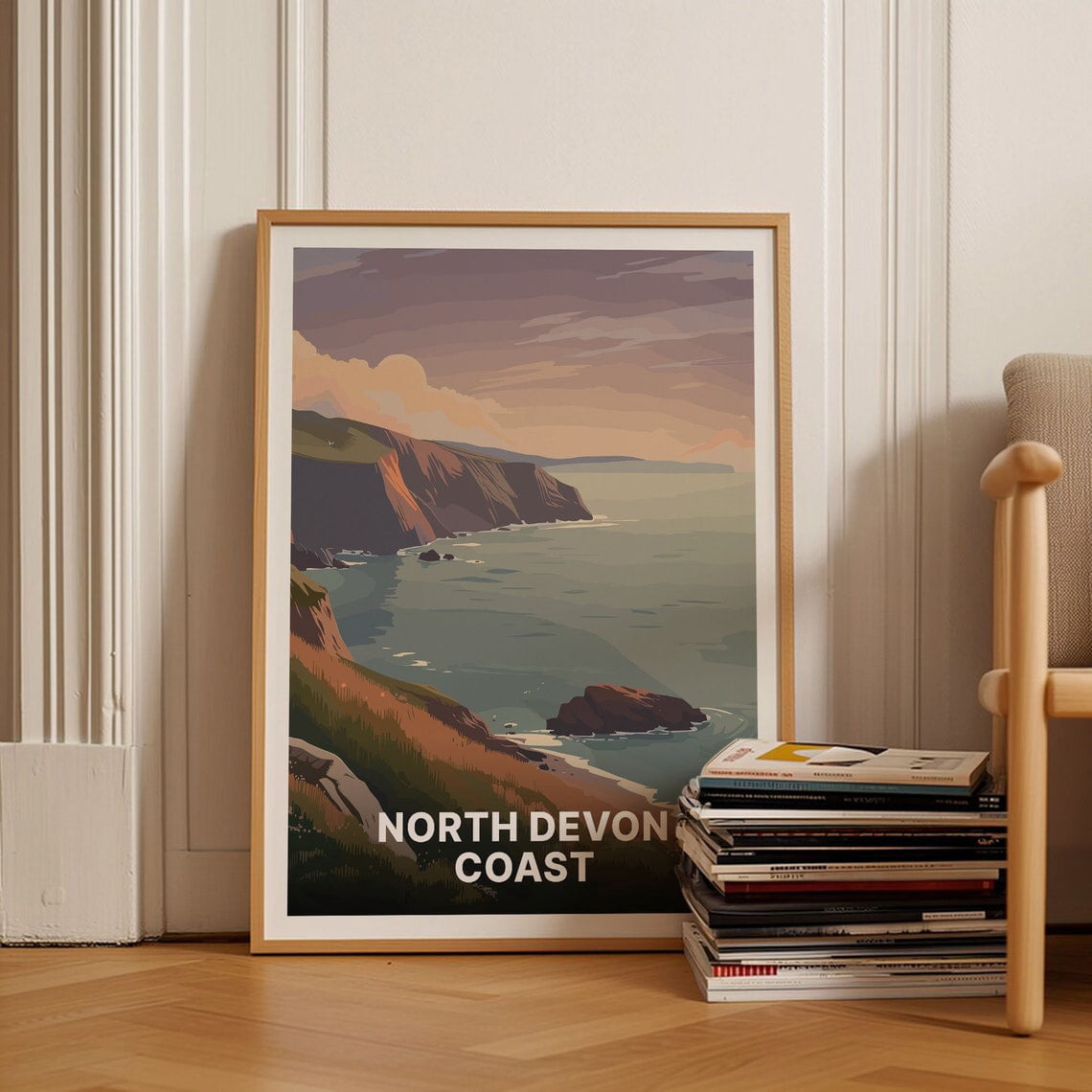 Dopaprint UNFRAMED PAPER POSTER Exmoor National Park & North Devon ...