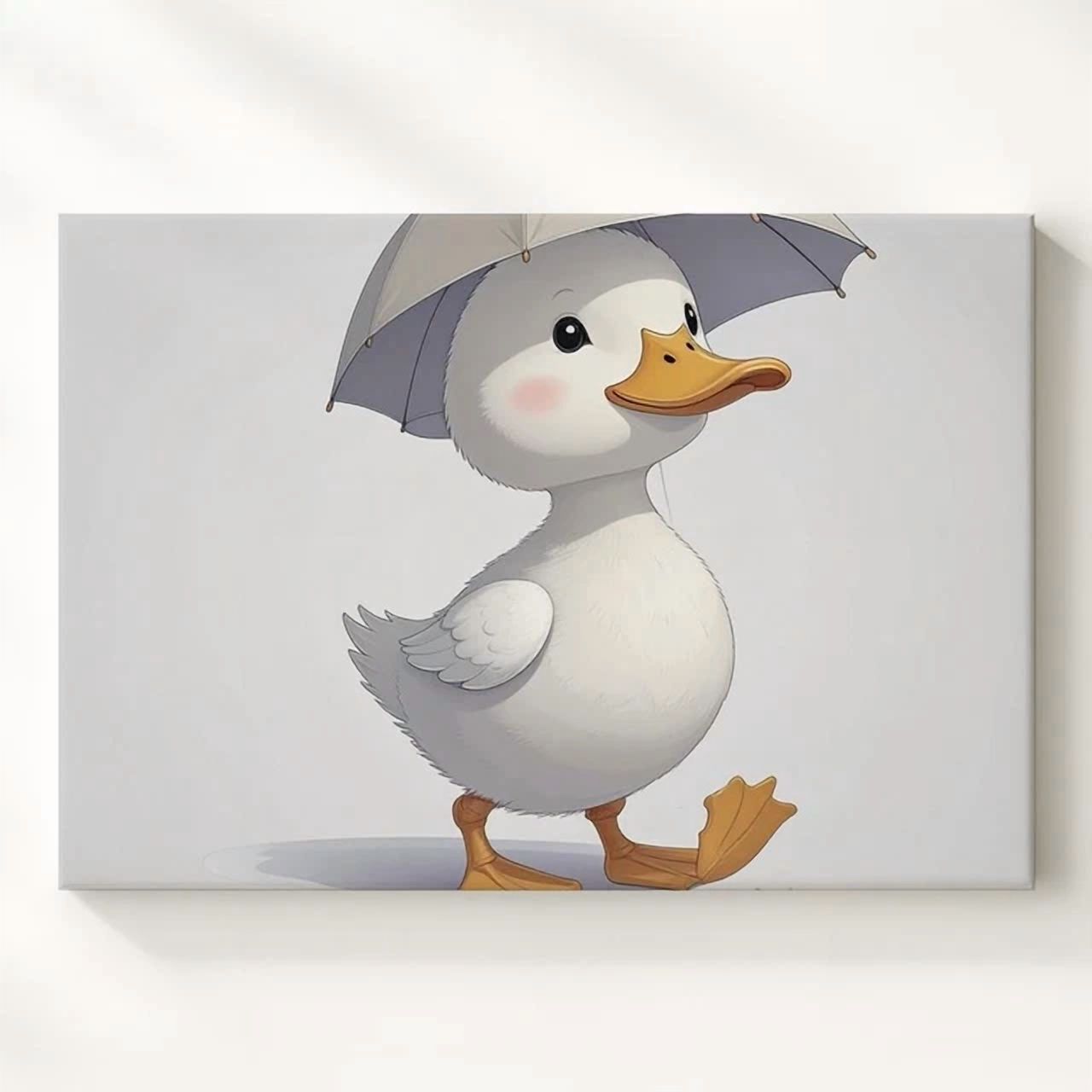 Dopaprint UNFRAMED PAPER POSTER Explorer Duck Posterplayful Cartoon ...