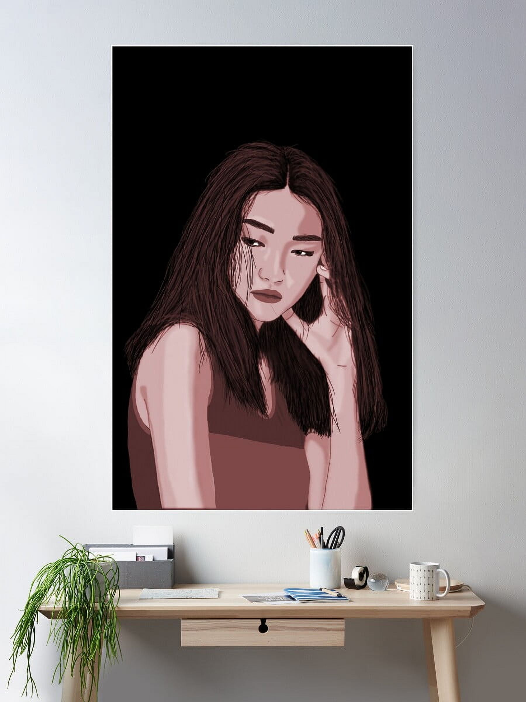 Dopaprint UNFRAMED PAPER POSTER Fade Poster Wall Art, Modern Wall Decor ...