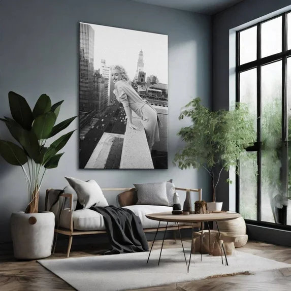 Dopaprint UNFRAMED PAPER POSTER Famous Actress Black & White Wall Art ...