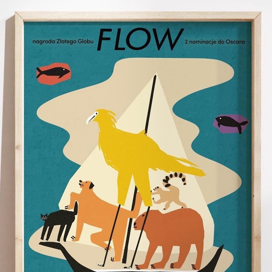 Dopaprint UNFRAMED PAPER POSTER Flow, Polish Poster For The Animated ...