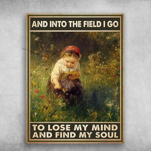 Dopaprint UNFRAMED PAPER POSTER Flower Girl, Little Girl On Field - And ...