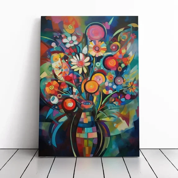 Dopaprint UNFRAMED PAPER POSTER Flowers Constructivism Vol.4 Wall Art ...