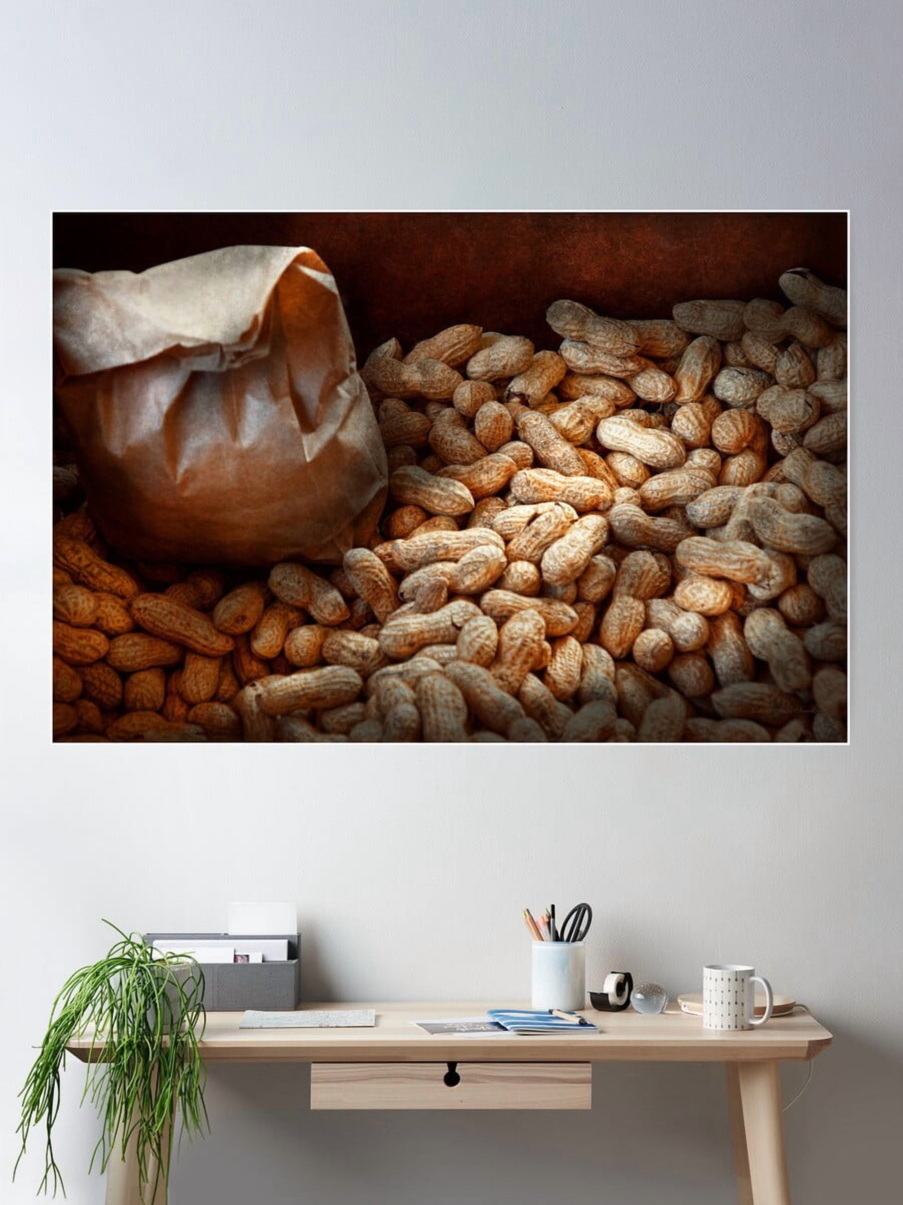 Dopaprint UNFRAMED PAPER POSTER Food - Peanuts Poster Wall Art, Modern ...