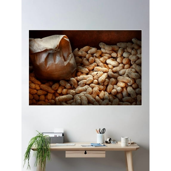 Dopaprint UNFRAMED PAPER POSTER Food - Peanuts Poster Wall Art, Modern ...