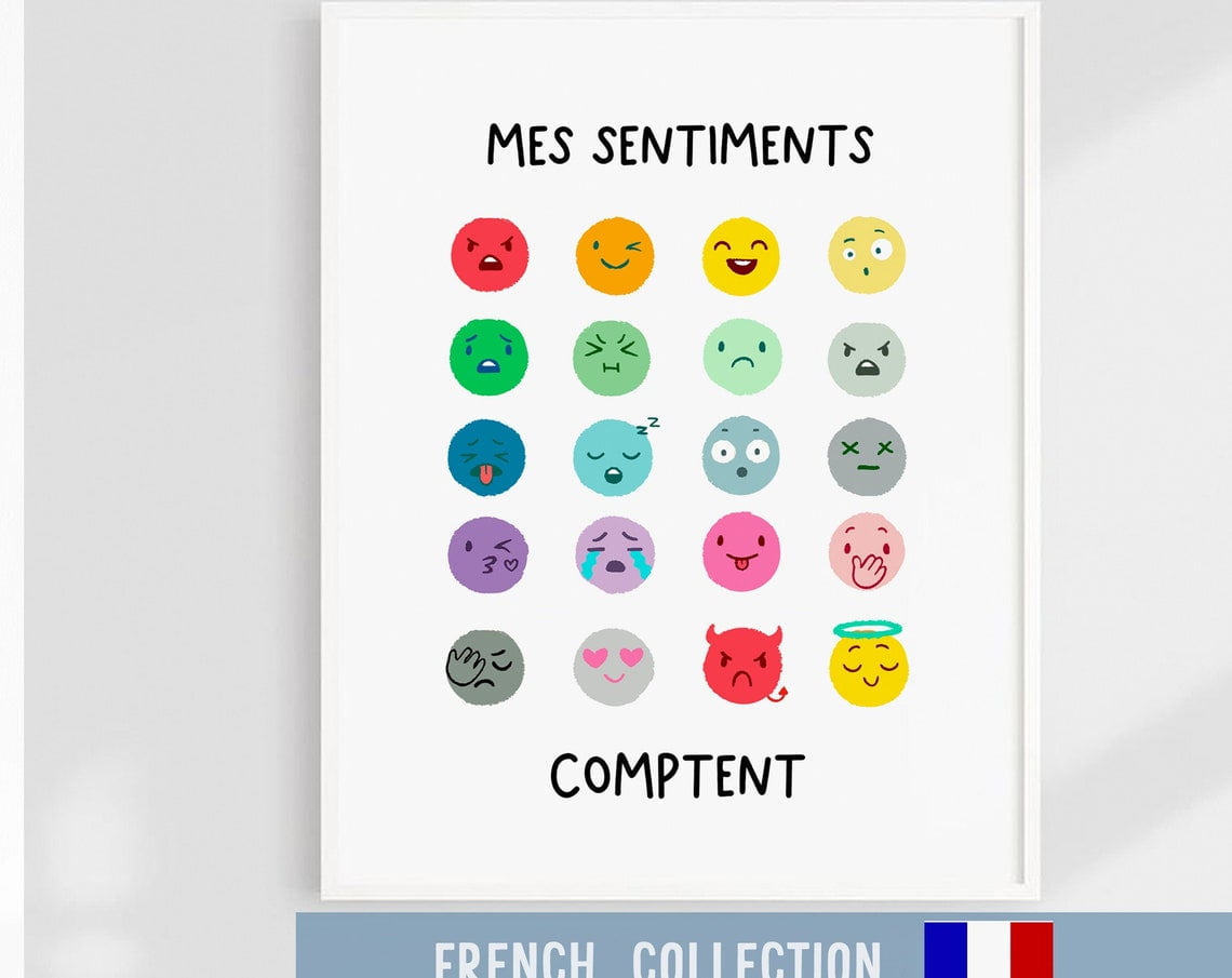 Dopaprint UNFRAMED PAPER POSTER French Children Pre School, French ...