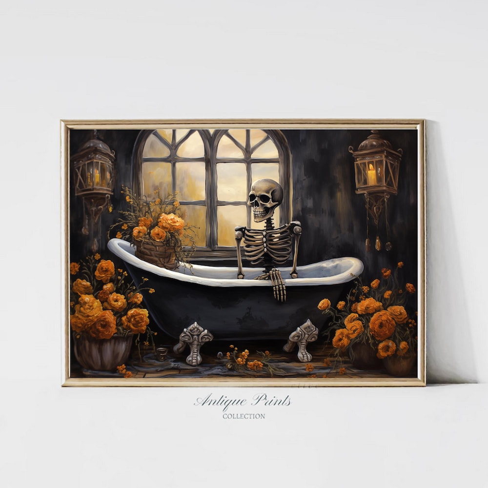 Dopaprint UNFRAMED PAPER POSTER Funny Hal.Low.Een Wall Art, Spooky ...