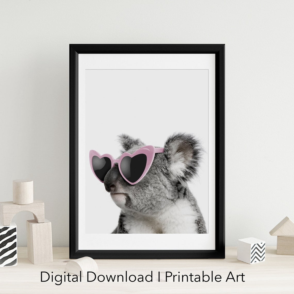 Dopaprint UNFRAMED PAPER POSTER Funny Koala Print, Koala Wall Art ...