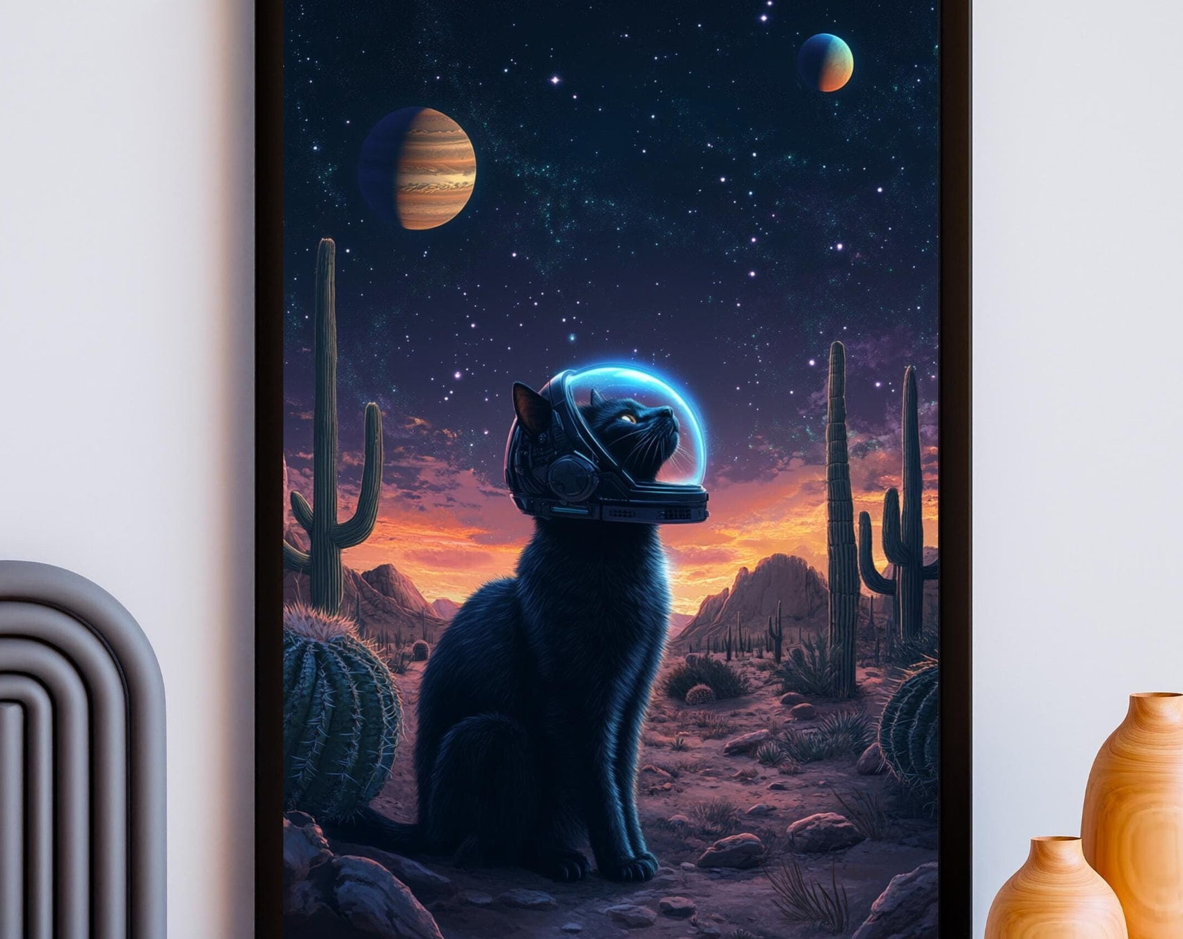 Dopaprint UNFRAMED PAPER POSTER Futuristic Scifi Space Collage Poster ...