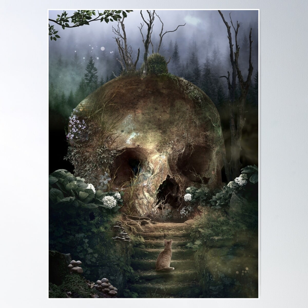 Dopaprint UNFRAMED PAPER POSTER Garden Of Curiosity Poster Wall Art ...