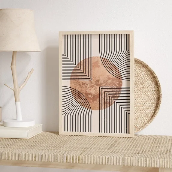 Dopaprint UNFRAMED PAPER POSTER Geometric Poster Art, Home Decor ...