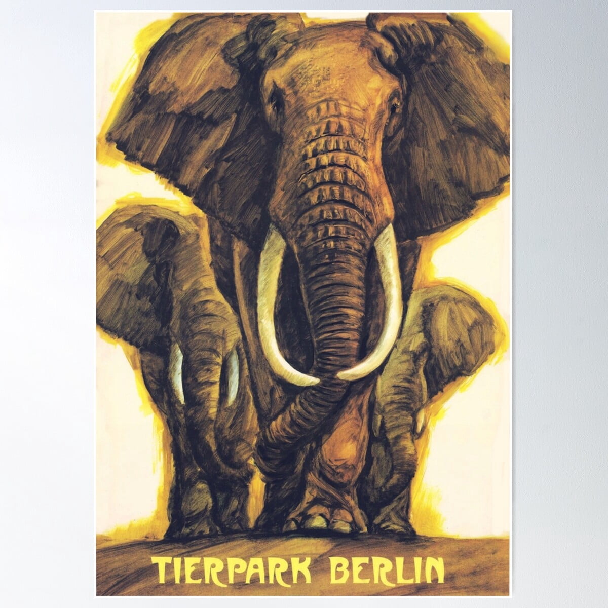 Dopaprint UNFRAMED PAPER POSTER Germany: 2022/Today Berlin - Animal ...