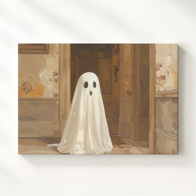 Dopaprint UNFRAMED PAPER POSTER Ghost In The Hallway Quiet Domestic ...