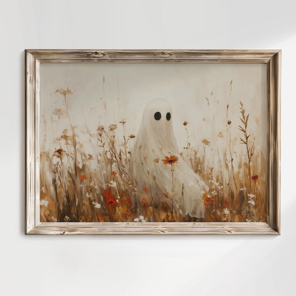 Dopaprint UNFRAMED PAPER POSTER Ghost Landscape Print, Vintage Ghost ...