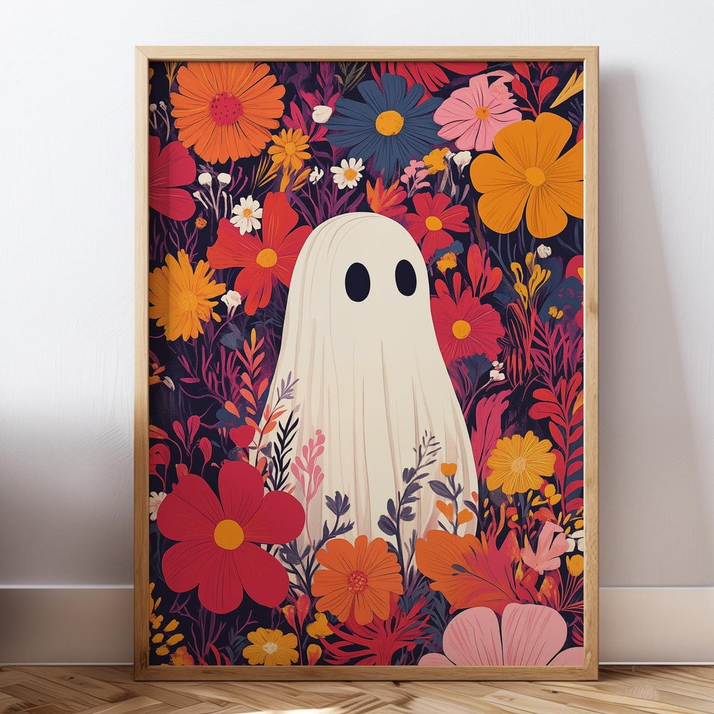 Dopaprint UNFRAMED PAPER POSTER Ghost Posters Hal.Low.Een Print Nursery ...