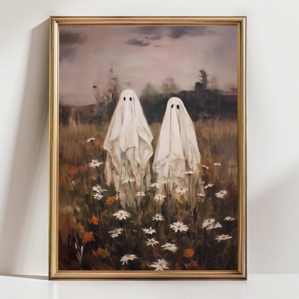 Dopaprint UNFRAMED PAPER POSTER Ghosts In A Daisy Field Wall Art ...