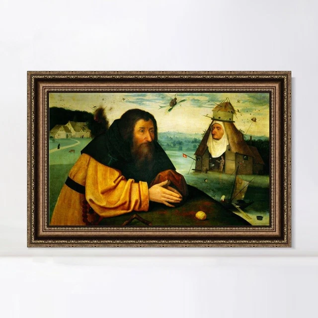 Dopaprint UNFRAMED PAPER POSTER Giclee Print The Temptation Of St ...