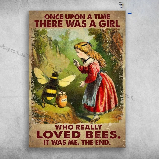 Dopaprint UNFRAMED PAPER POSTER Girl Bee, Honey Bee - Upon A Time ...