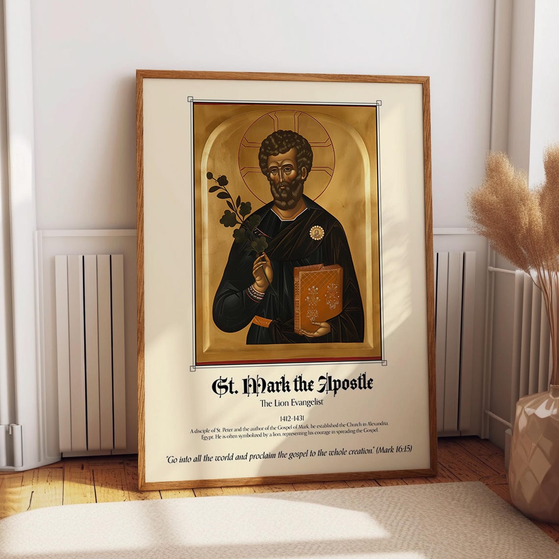 Dopaprint UNFRAMED PAPER POSTER God Is Good Retro Christian Wall Art ...