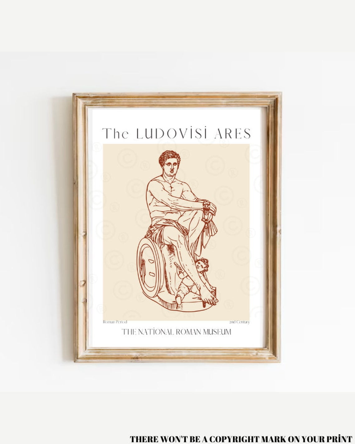 Dopaprint UNFRAMED PAPER POSTER God Of War Poster, Ares Print, Roman ...