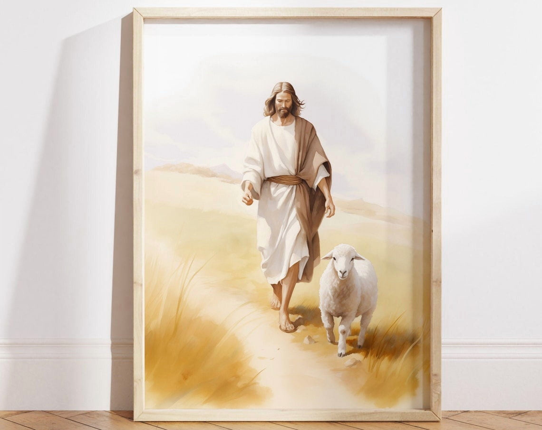 Dopaprint UNFRAMED PAPER POSTER The Good Shepherd Poster, Leaves The 99 ...
